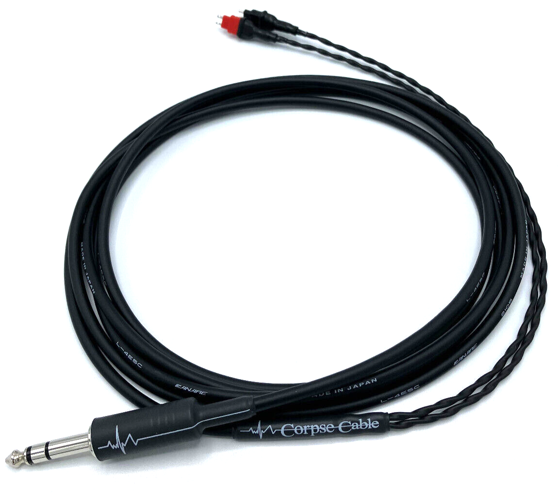 Corpse Cable for Sennheiser HD 600 / 6XX / 650 / 660 S - Eidolic 1/4"