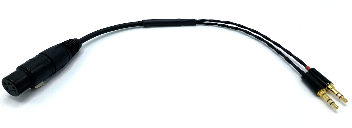 Corpse Cable Dual 1/8" to 4-Pin XLR Adapter for Sony PHA-3, Codex & Po
