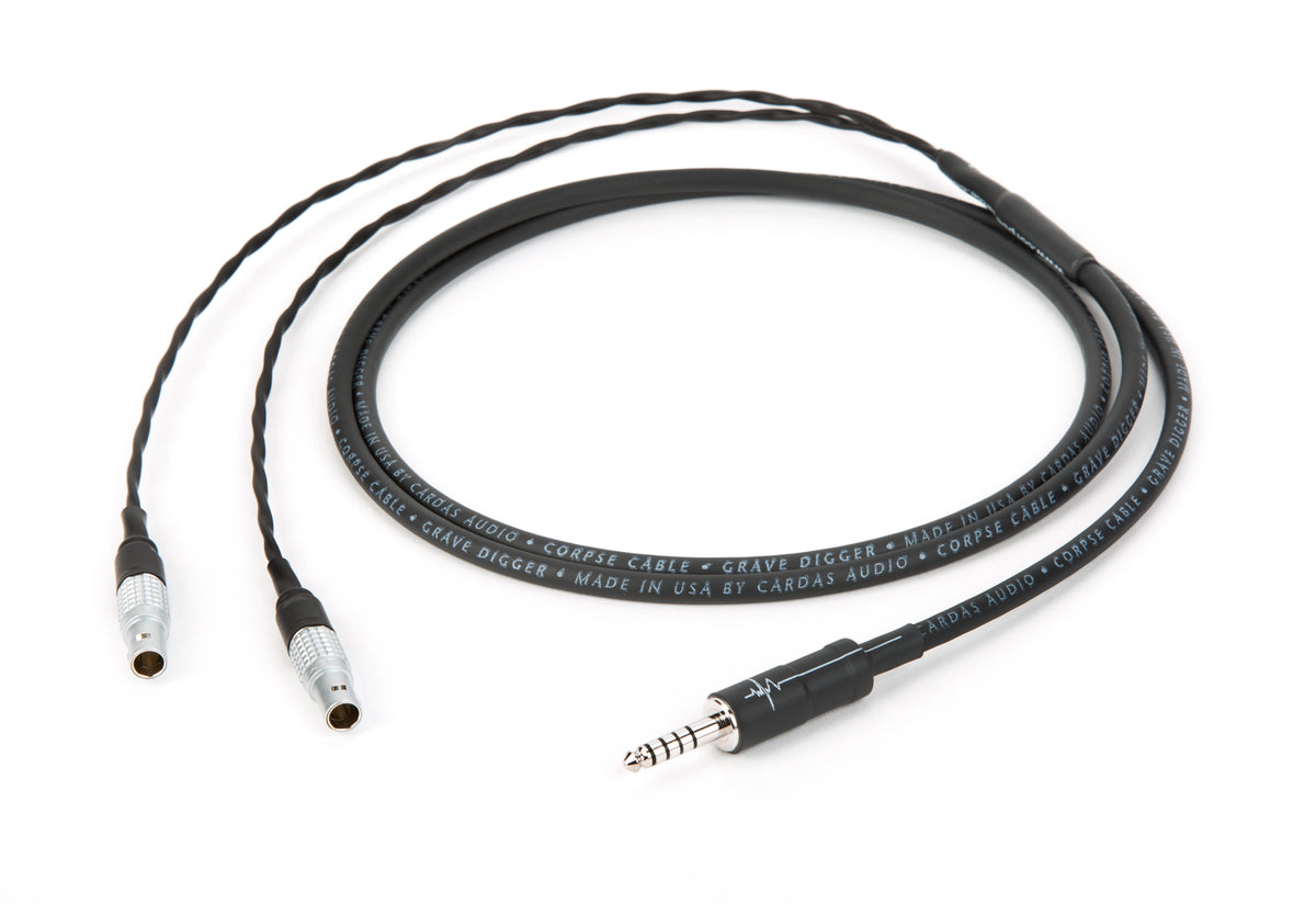 Custom GR∀EDIGGER Cable for Focal Utopia Headphones – Corpse Cable