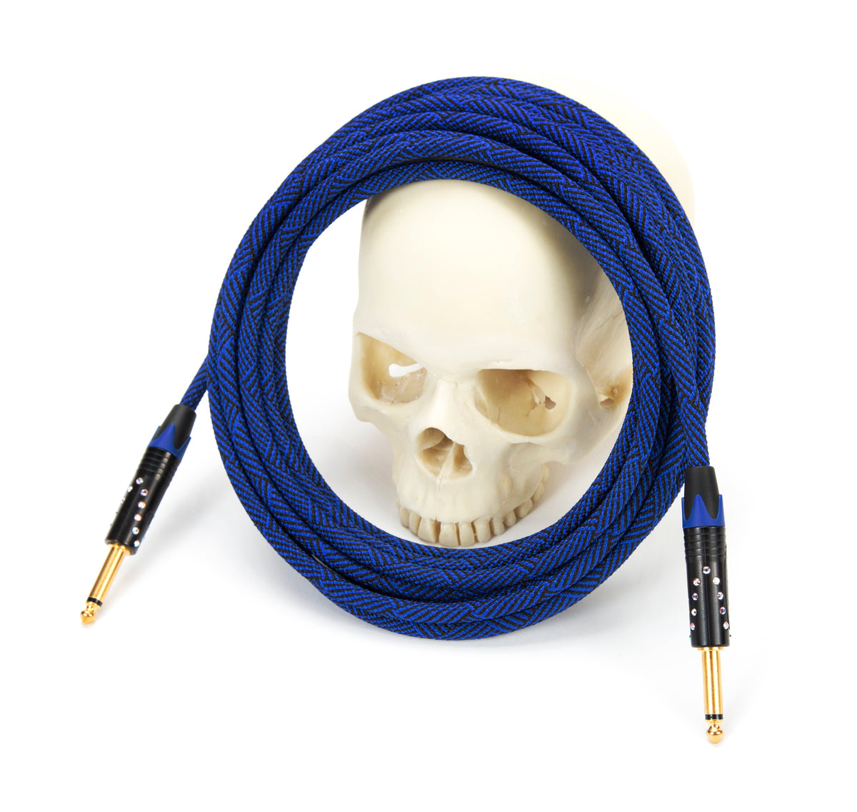 Custom Corpse Crystal Clear Instrument Cable / DeadBlue 18.5ft – Corpse ...