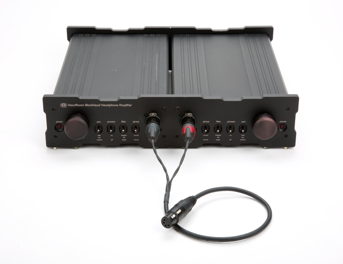 HeadRoom BlockHead Balanced Headphone Amplifier / Stepped-Attenuator M ...